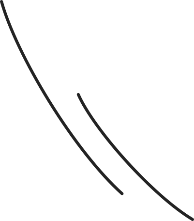 Two black lines Illustration in PNG, SVG