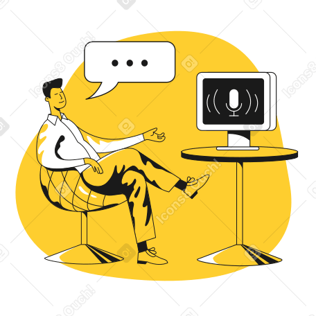 Person In Front Of Computer Clipart Png
