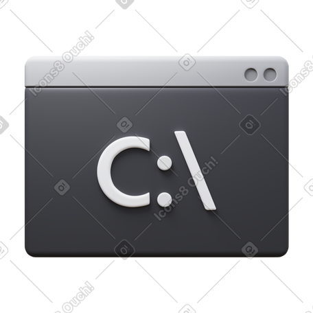 3D command line PNG, SVG