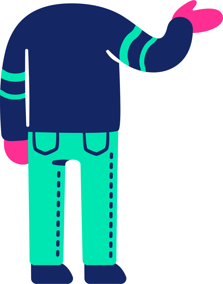 Body back Illustration in PNG, SVG