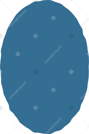 Blue ellipse Illustration in PNG, SVG