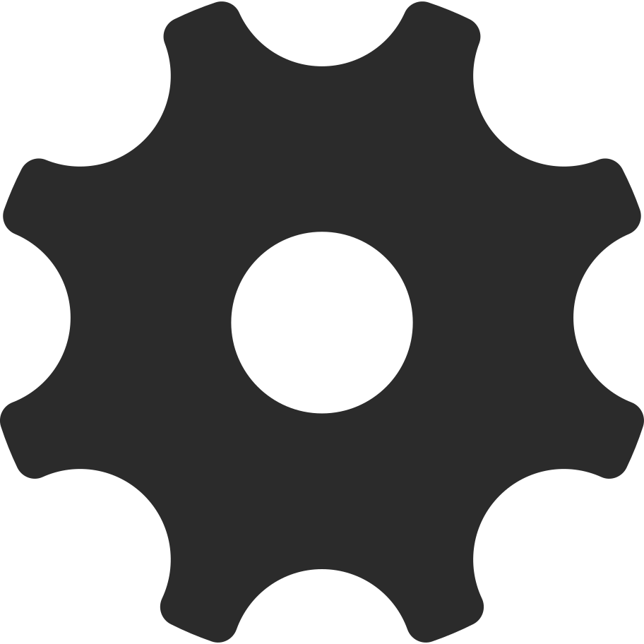 Gear shadow Illustration in PNG, SVG