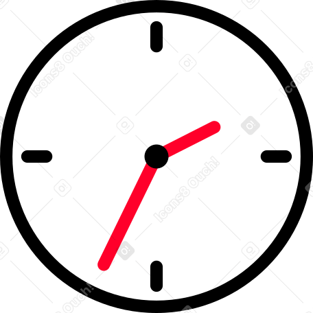 Simple Clock Png
