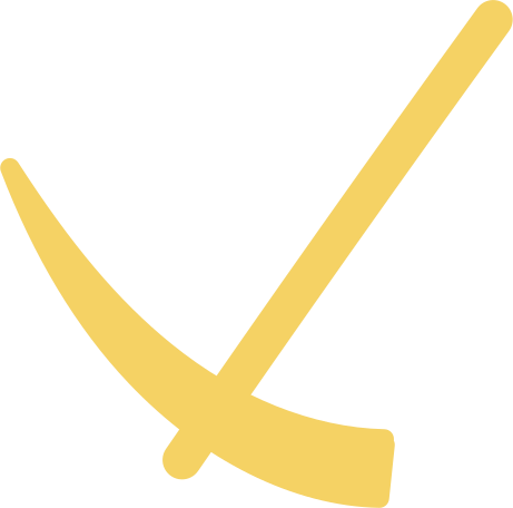 Pickaxe Illustration in PNG, SVG