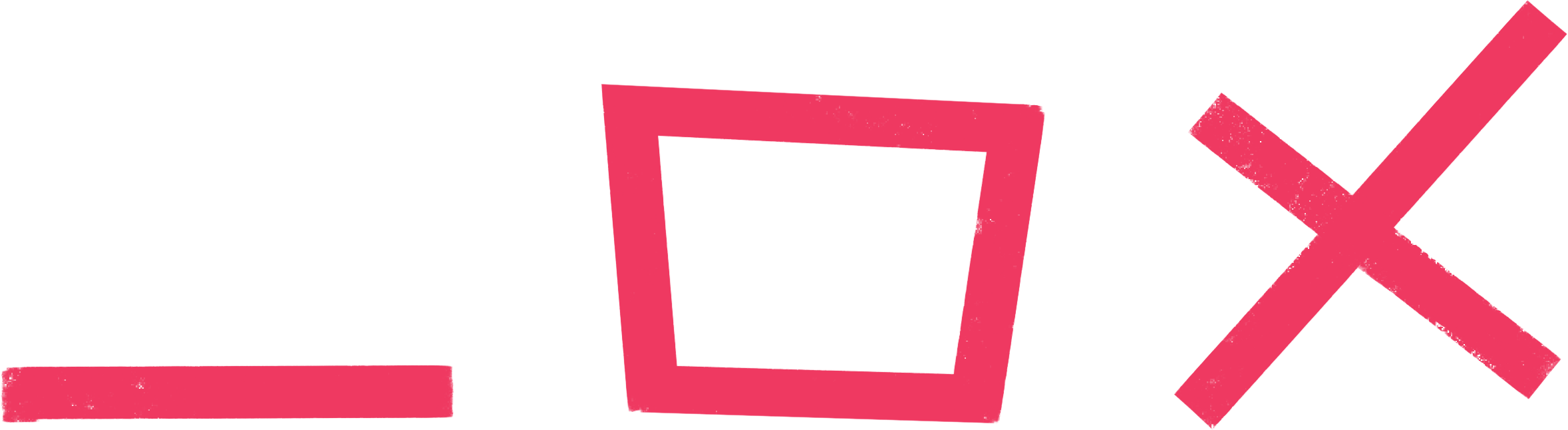 Browser window minimize maximize close icon Illustration in PNG, SVG