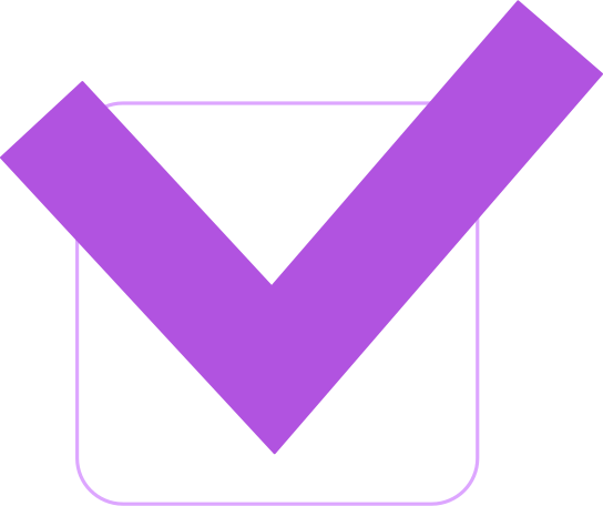 Check box with huge check mark Illustration in PNG, SVG