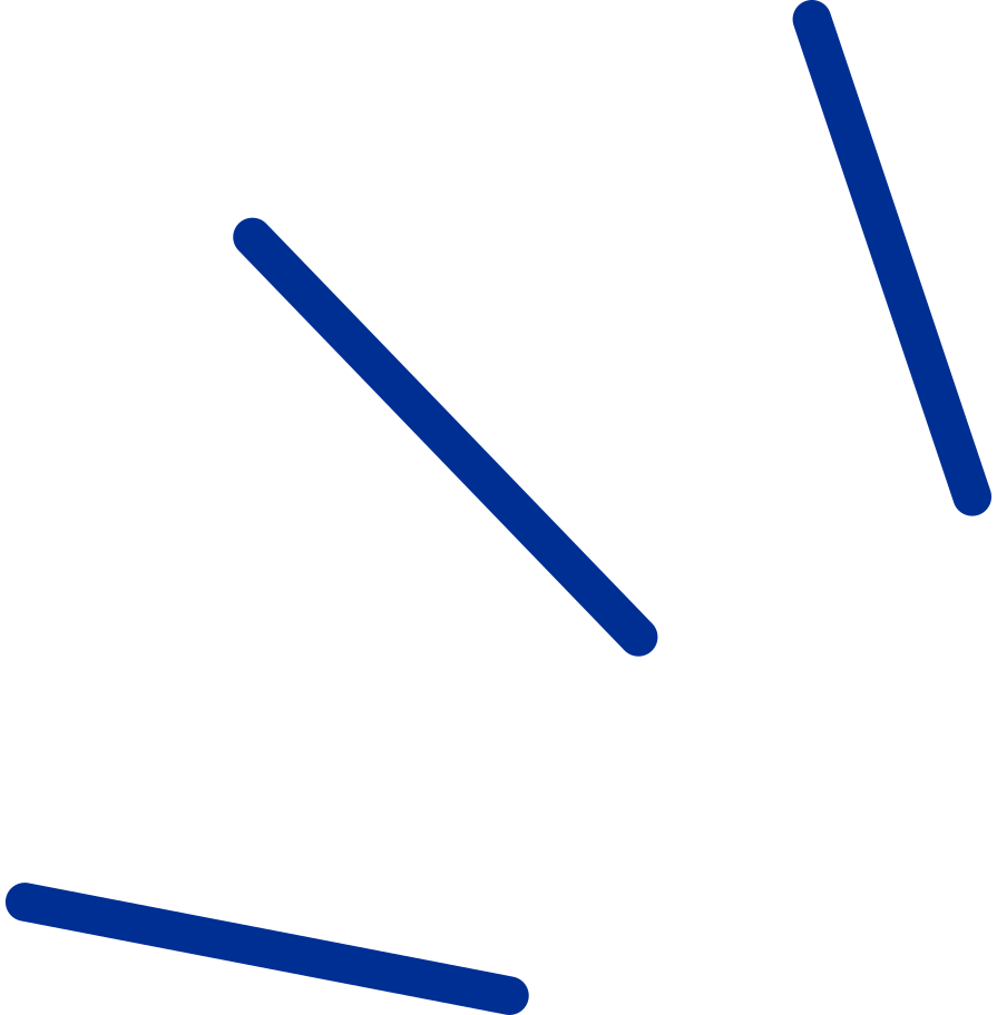 Three lines movement Illustration in PNG, SVG