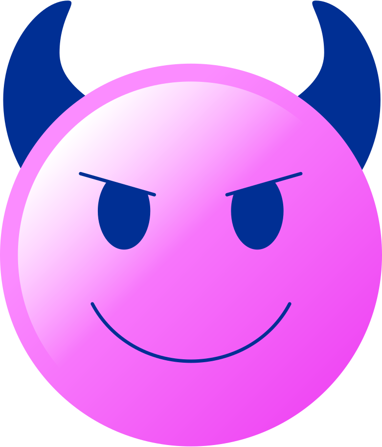 Emoji devil Illustration in PNG, SVG