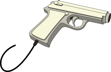 PlayStation Classic with controller and guncon from 1990s PNG, SVG