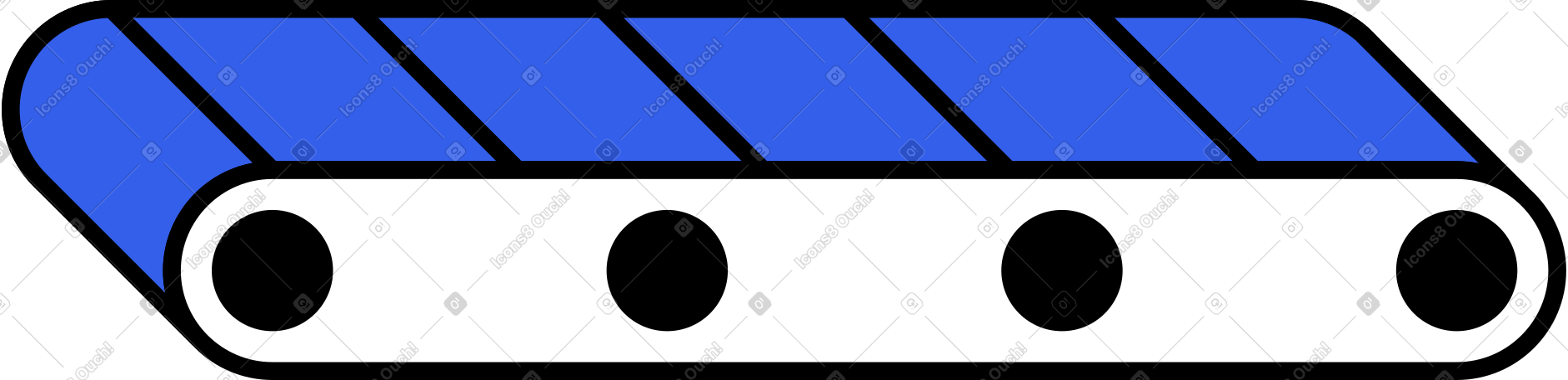 Conveyor belt PNG, SVG