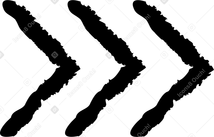 Arrows right Illustration in PNG, SVG