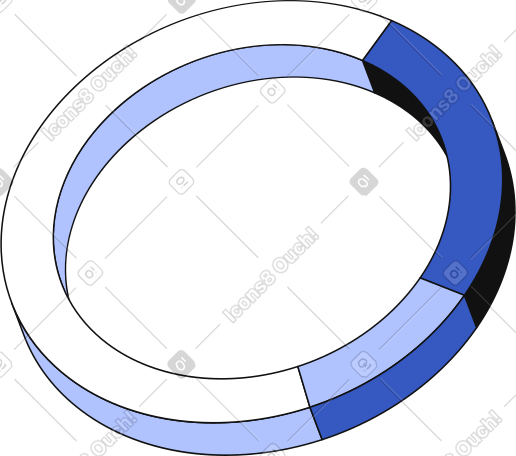 Donut chart PNG, SVG