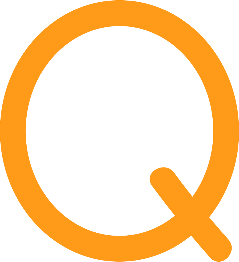 Q yellow Illustration in PNG, SVG