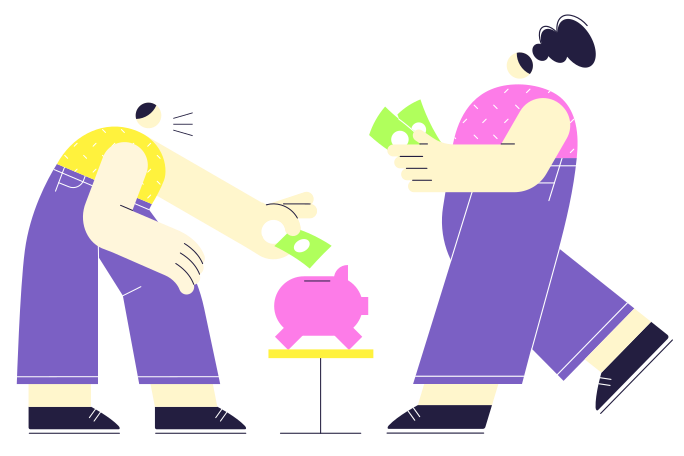 Financial literacy Illustration in PNG, SVG