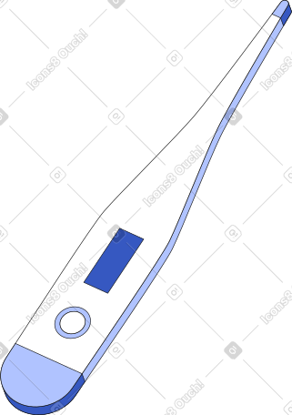 Digital thermometer PNG, SVG