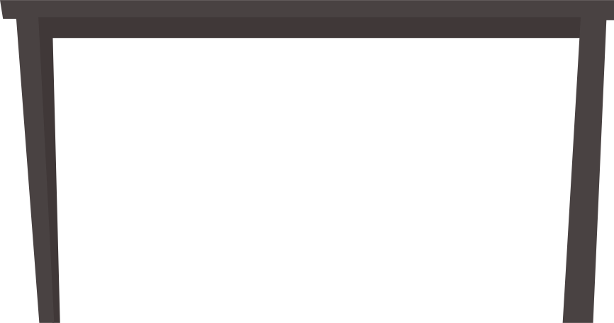 Brown table Illustration in PNG, SVG