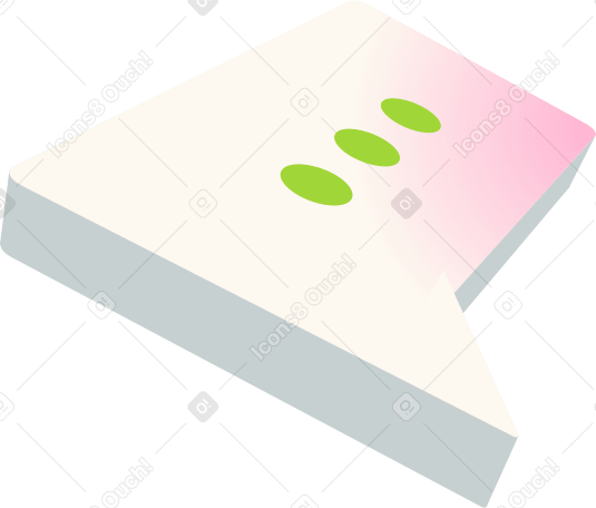 Gray message notification PNG, SVG