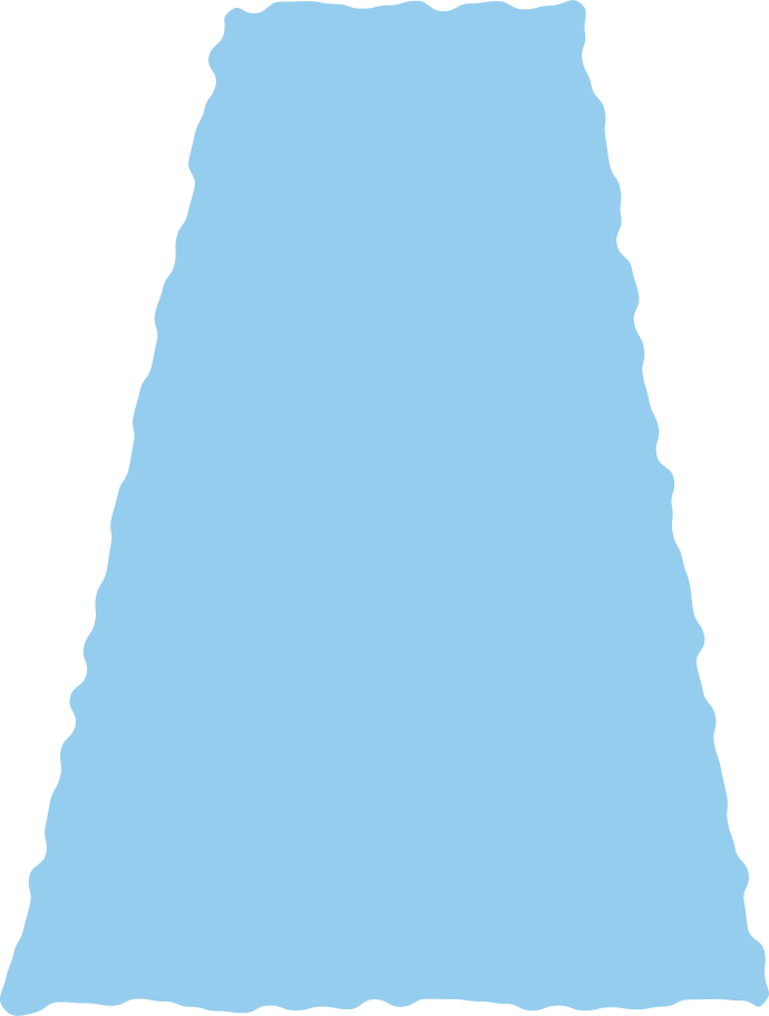 Trapezoid Illustration in PNG, SVG