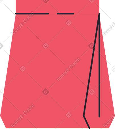 Red food packet PNG, SVG