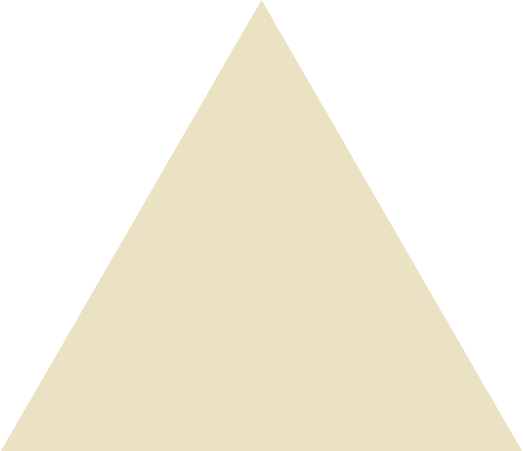 Beige triangle Illustration in PNG, SVG