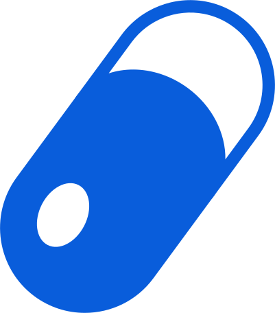 Blue pill Illustration in PNG, SVG