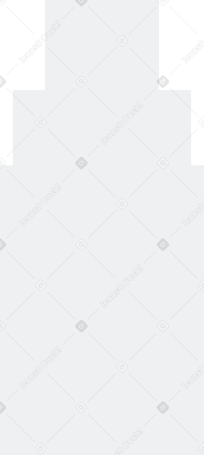 Gray building Illustration in PNG, SVG