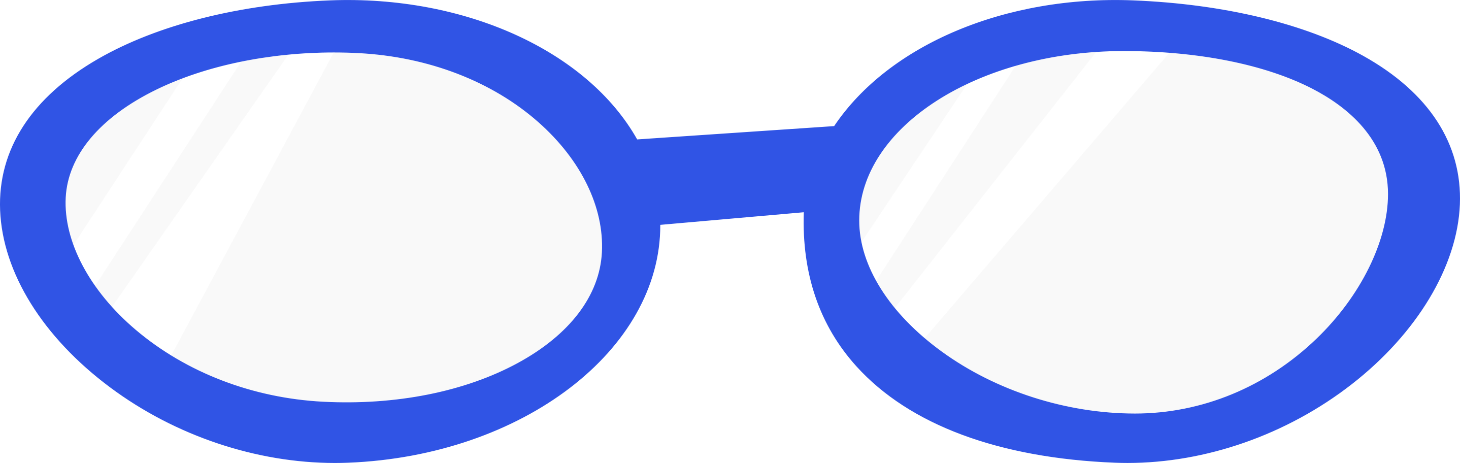 Blue glasses Illustration in PNG, SVG