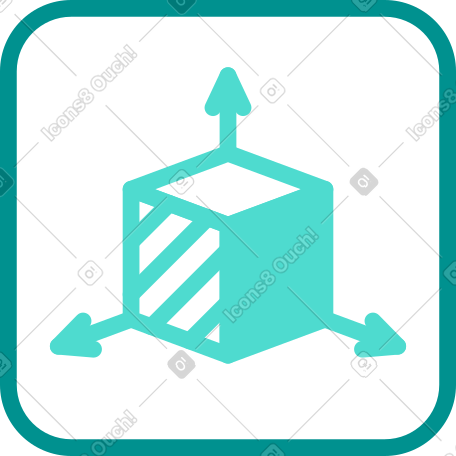 3D Design Icon PNG, SVG