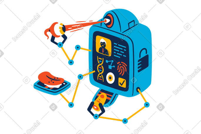 登入动态插图，格式有GIF、Lottie (JSON)、AE