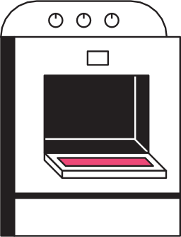 Open Oven Clip Art