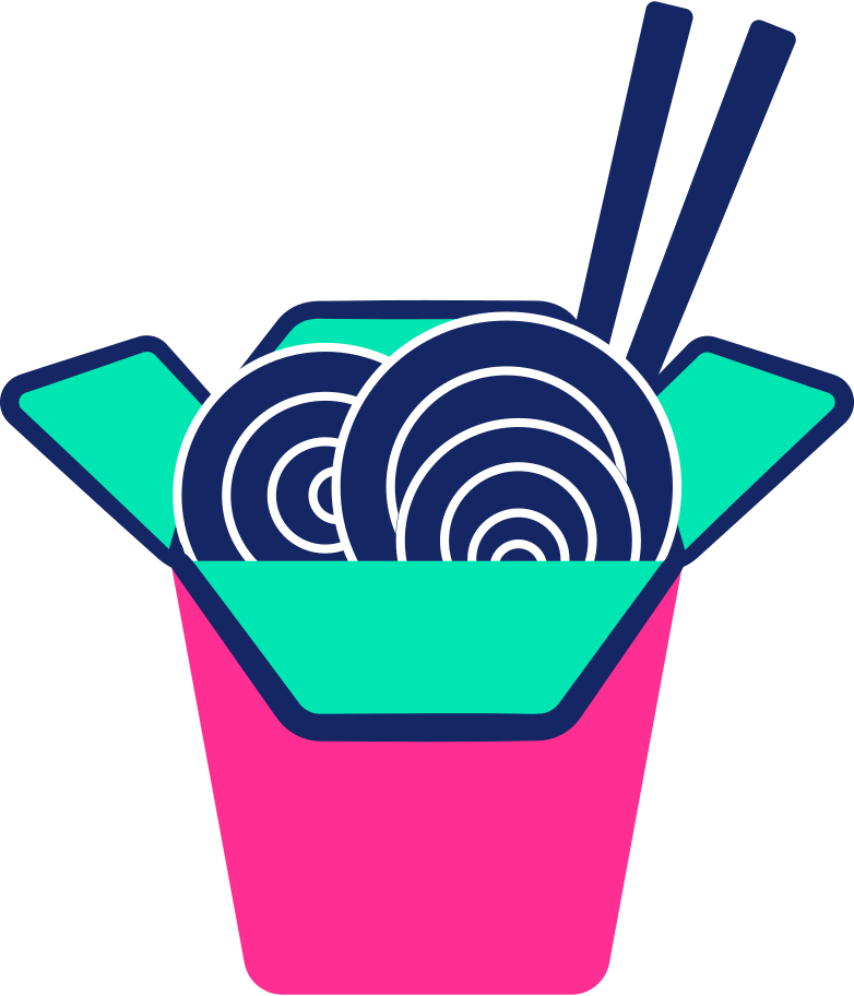 Wok Illustration in PNG, SVG