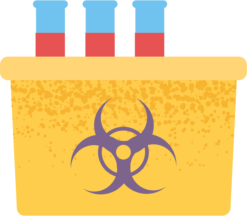 Biohazard kit Illustration in PNG, SVG