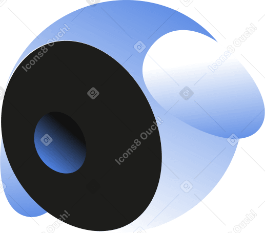 Assistant droid Illustration in PNG, SVG