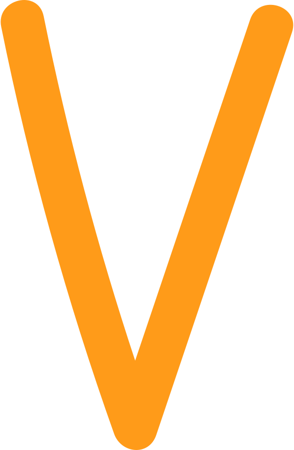 V yellow Illustration in PNG, SVG