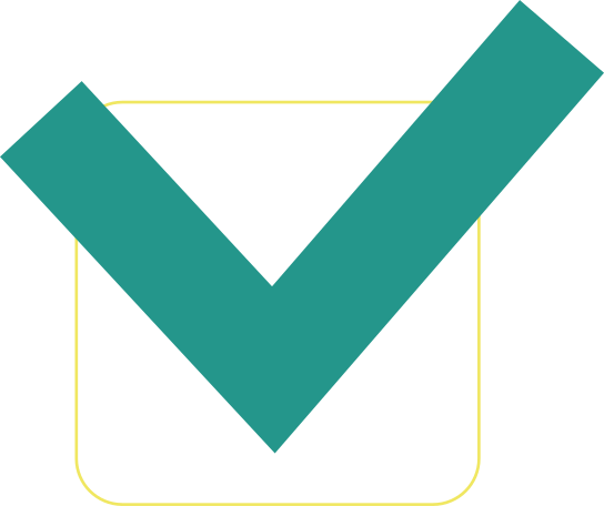 Check box with huge check mark Illustration in PNG, SVG