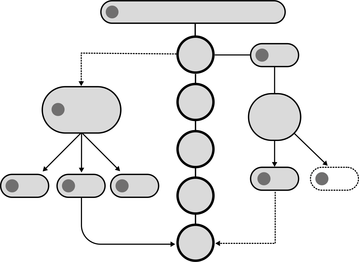 Scheme process infographic Illustration in PNG, SVG