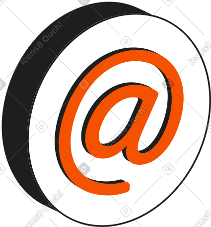 Email sign PNG, SVG