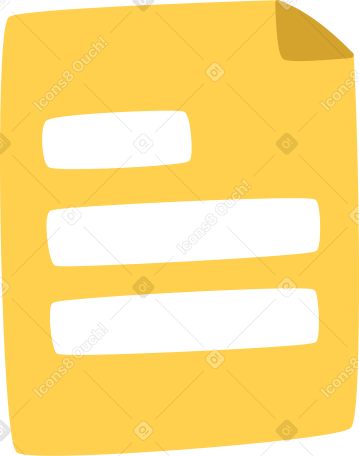 File sign Illustration in PNG, SVG