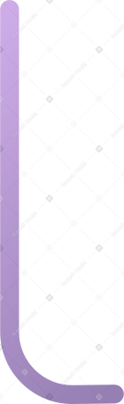 Purple line Illustration in PNG, SVG