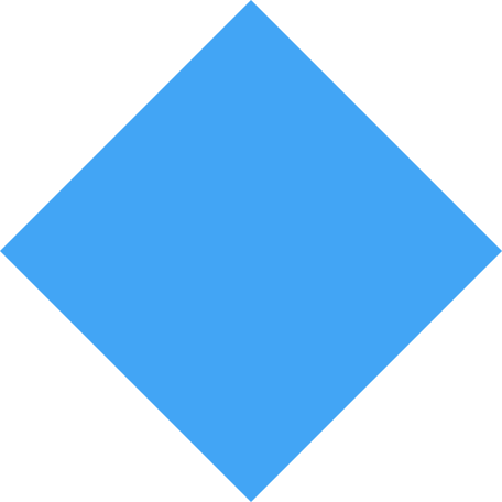 Rhombus blue Illustration in PNG, SVG