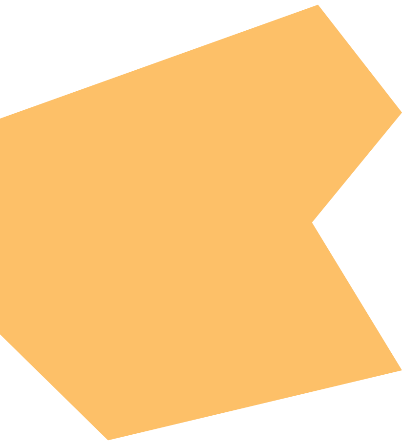 Orange polygon Illustration in PNG, SVG
