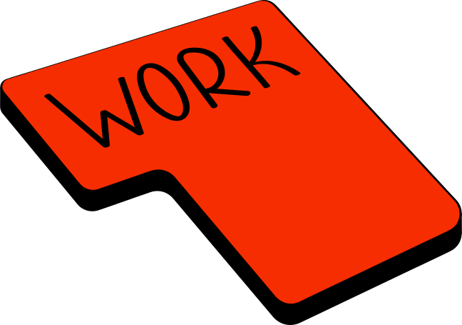 Work button Illustration in PNG, SVG