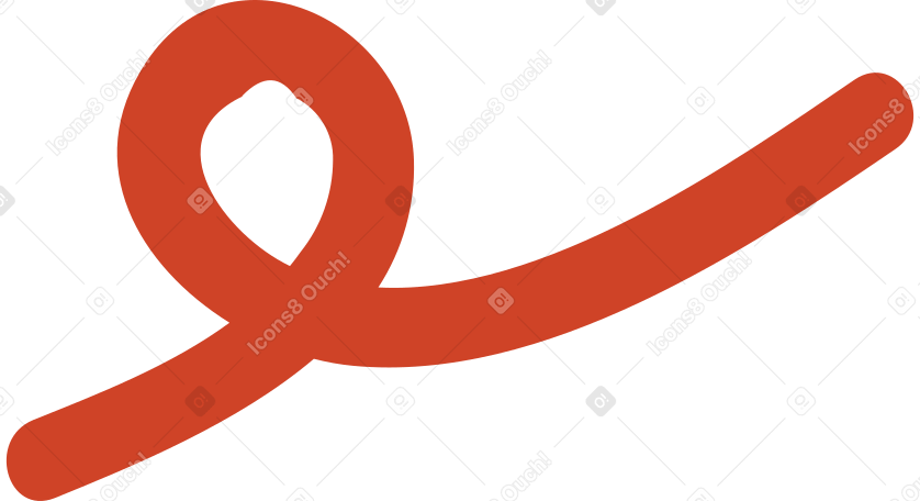 Loop line Illustration in PNG, SVG