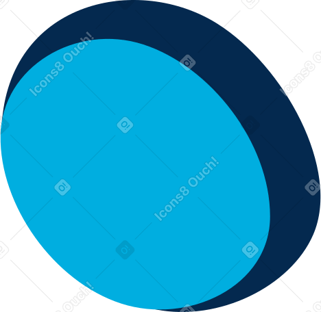 Round button Illustration in PNG, SVG