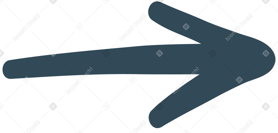 Arrow dark blue Illustration in PNG, SVG