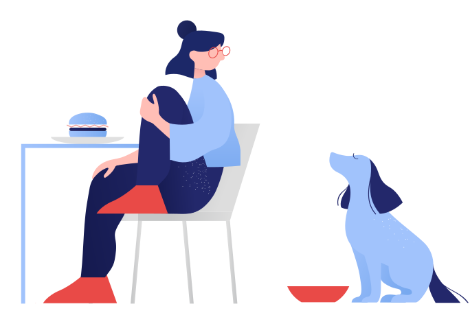 Waiting Illustration in PNG, SVG