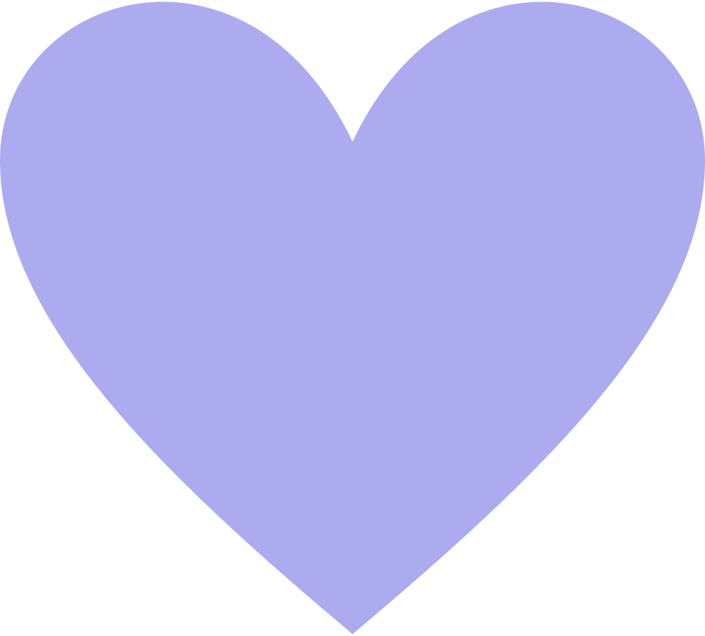Purple heart Illustration in PNG, SVG