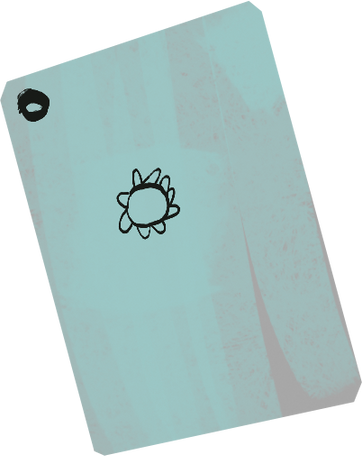 Backside of iPad Illustration in PNG, SVG