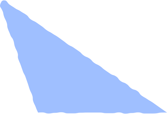Scalene light blue Illustration in PNG, SVG