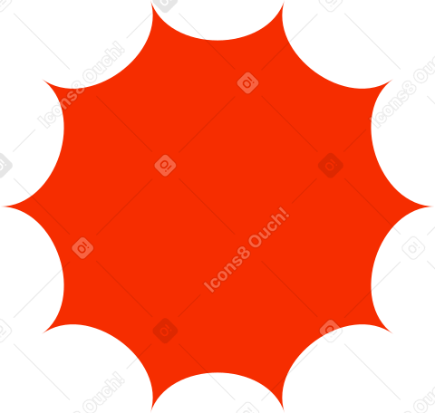 Red spot for background Grafik als PNG, SVG